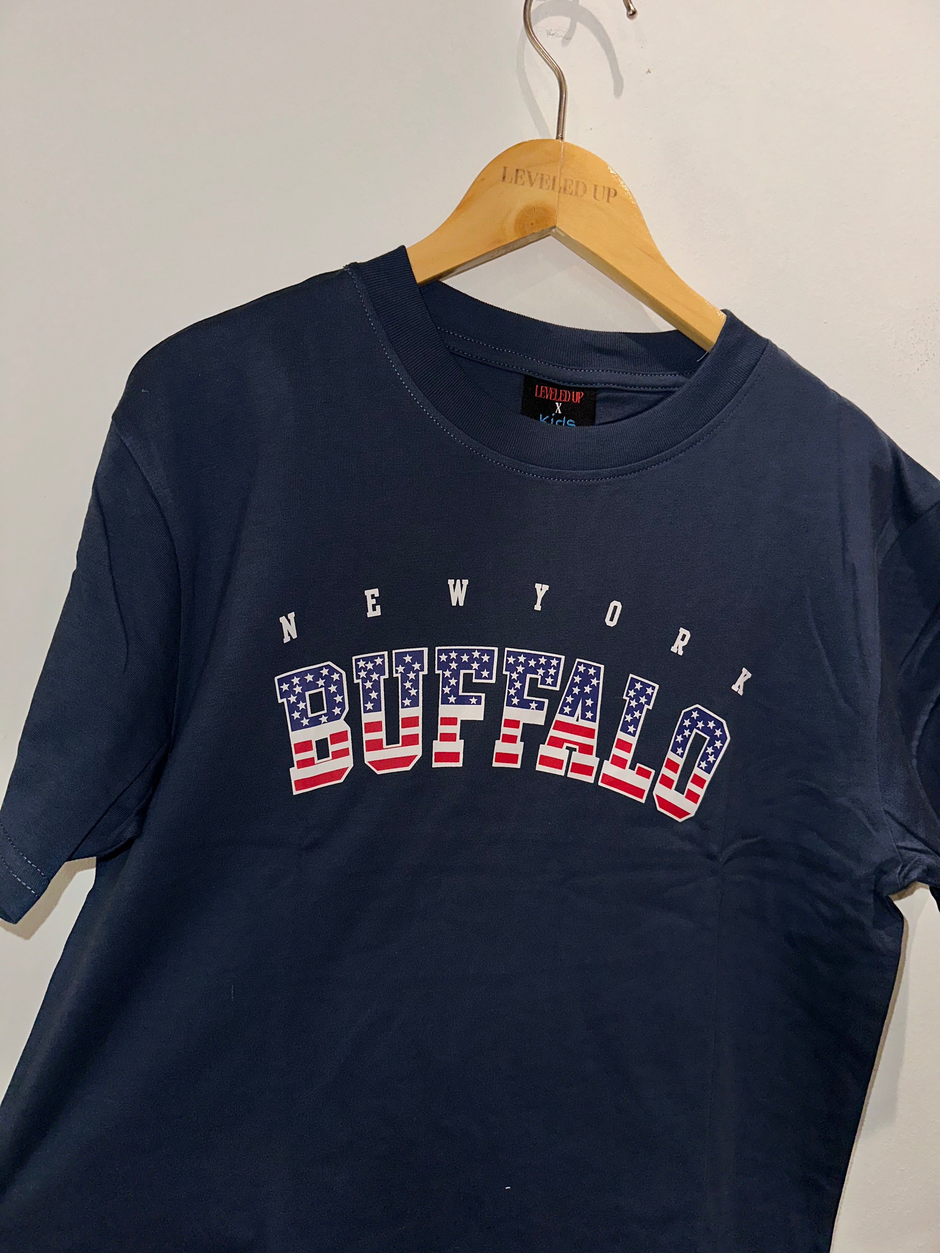 USA Varsity tee kids – Leveled Up Buffalo