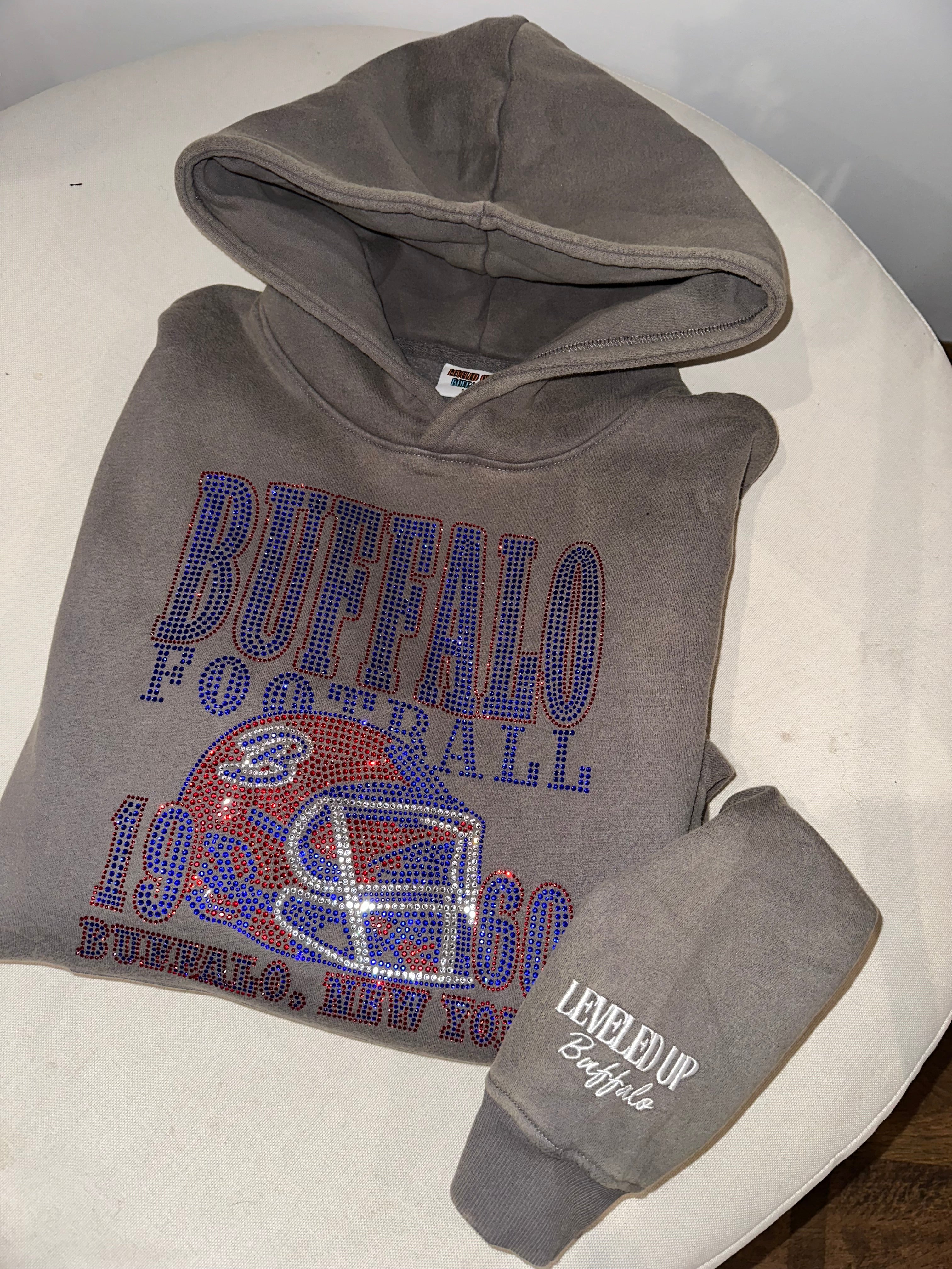 90s Grey acid washed LU bling tops – Leveled Up Buffalo