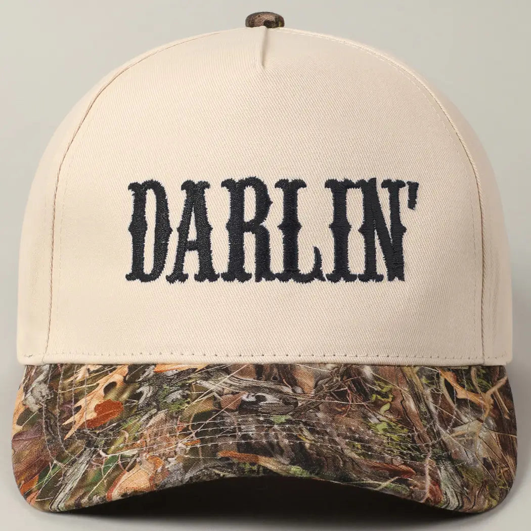Darlin’ camo hat – Leveled Up Buffalo